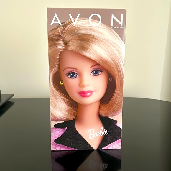 Avon | Toys | Avon Representative Barbie Doll Mattel Pink Barbie ...